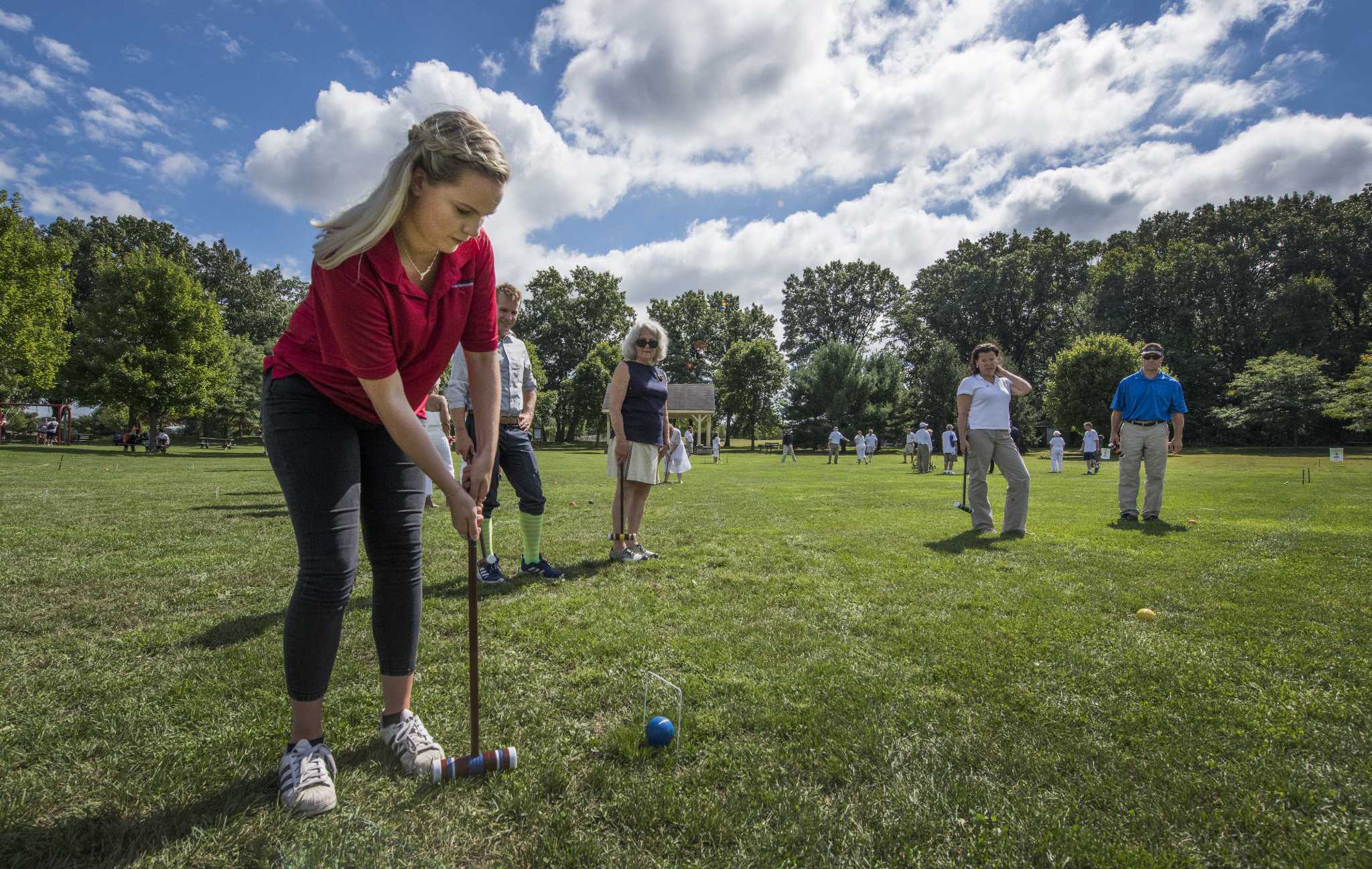 Photos: Croquet benefit
