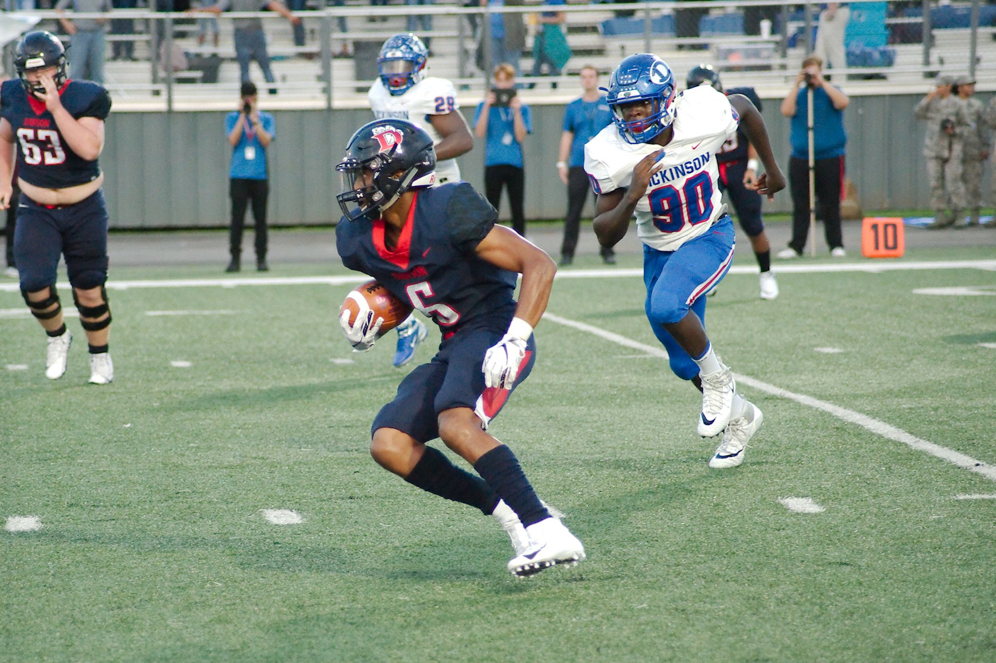 HS Football: Dawson versus Dickinson game gallery