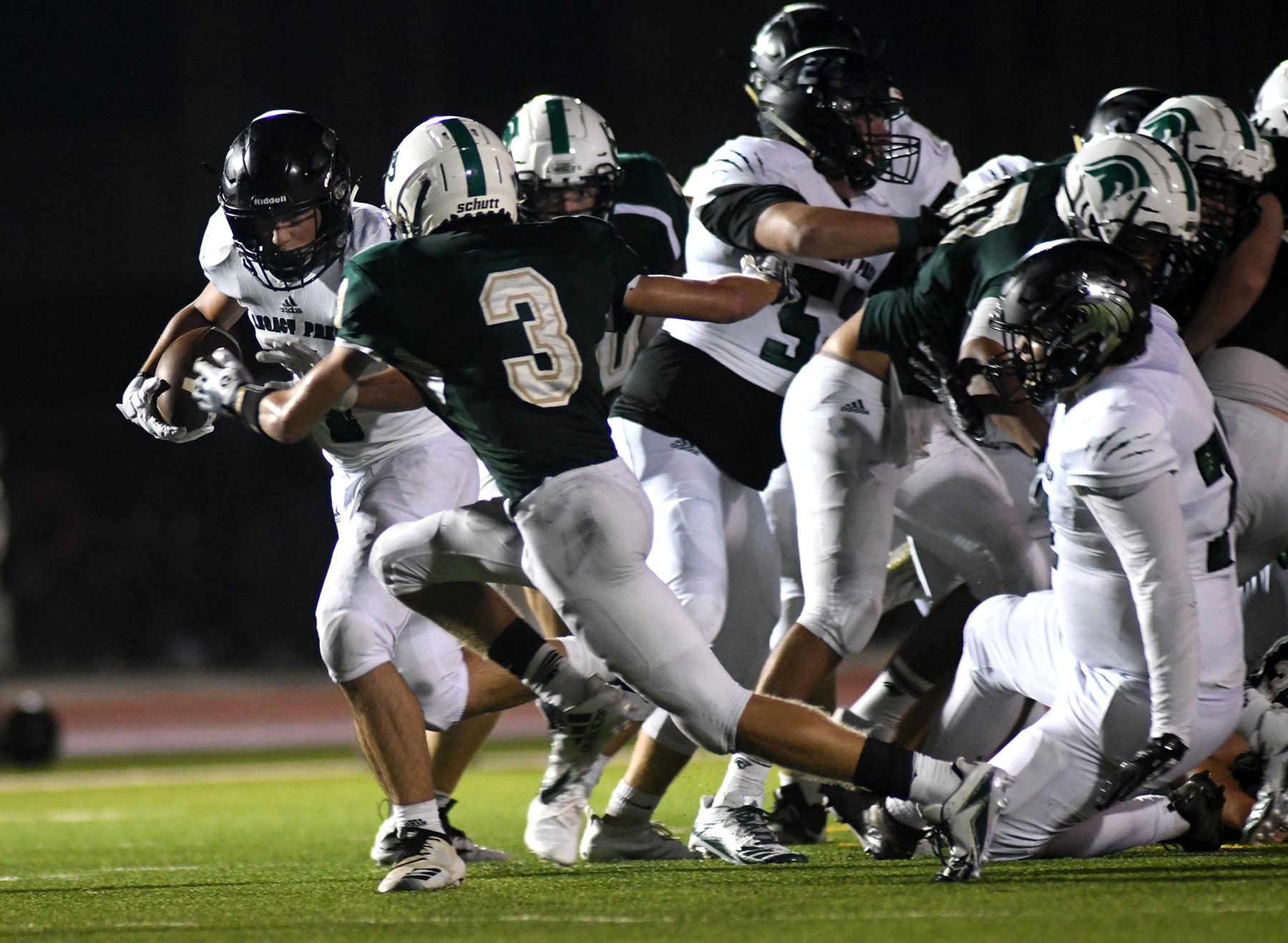 FOOTBALL ROUNDUP: Legacy Prep rolls past Northland Christian
