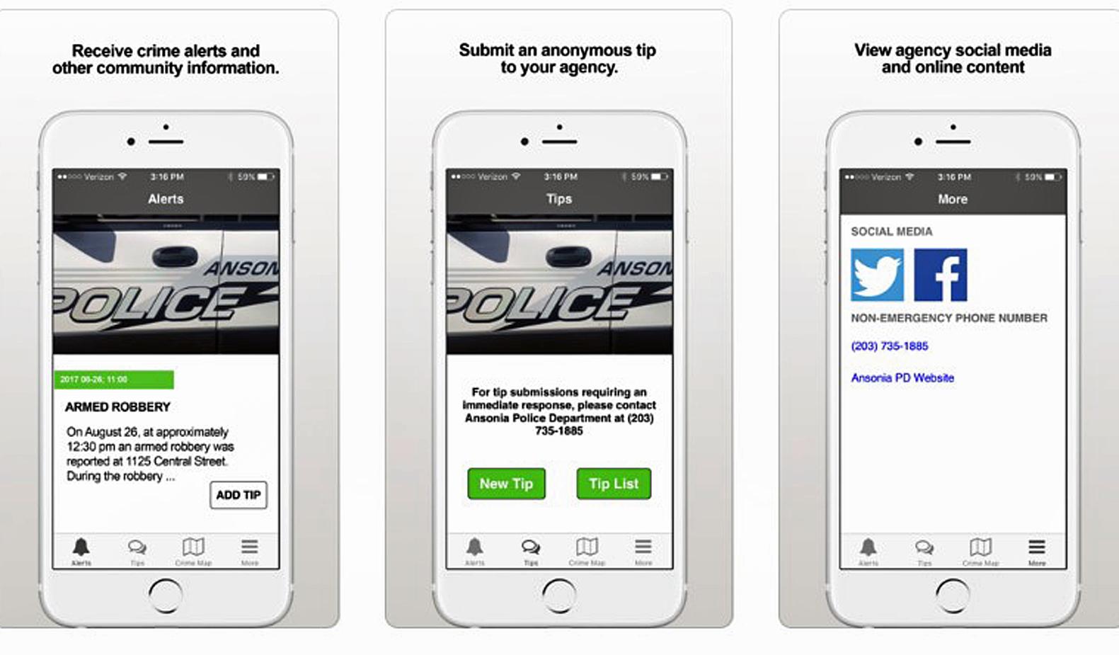 Ansonia reminds residents of new, anonymous PD tip line