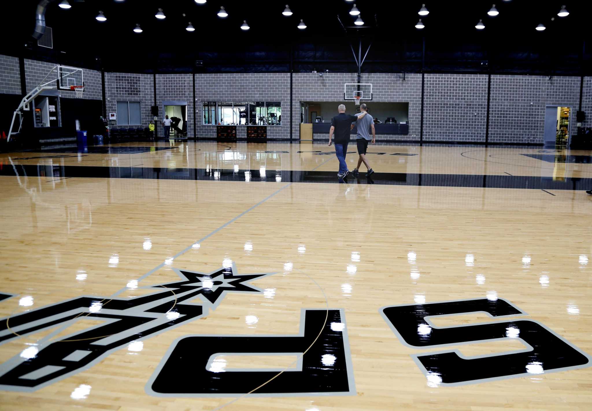 Inside the Spurs practice facility