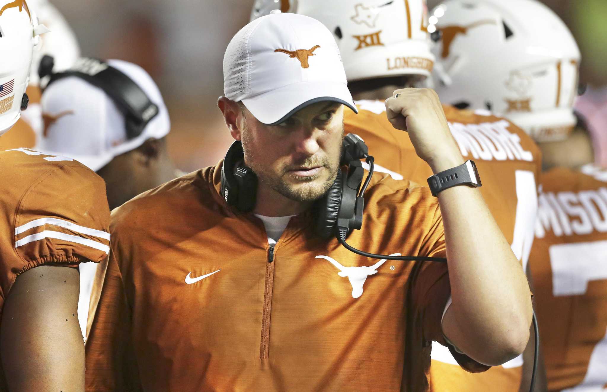 UT coach Tom Herman tells player to prepare intensely ahead of Saturday ...