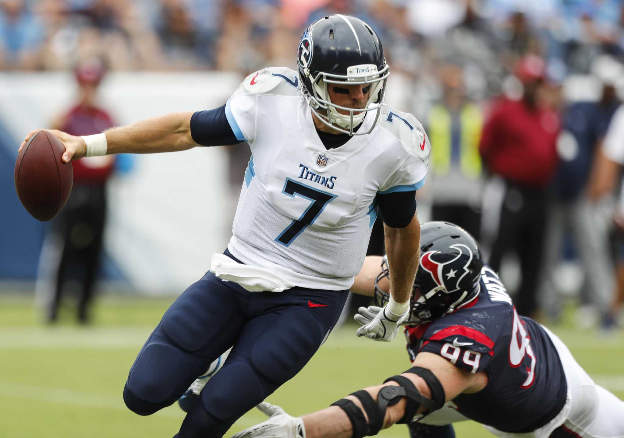 Titans backup QB Blaine Gabbert excels vs. Texans' defense
