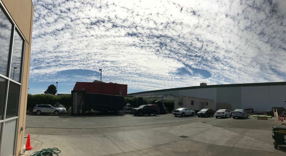 Amazing 'hole punch' phenomenon spotted in clouds over Bay Area