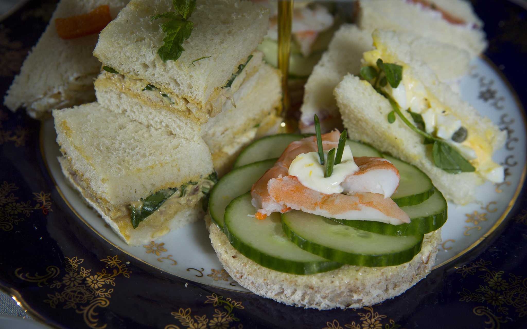 Recipe: Smoked Salmon, Caper & Cream Cheese Tea Sandwich