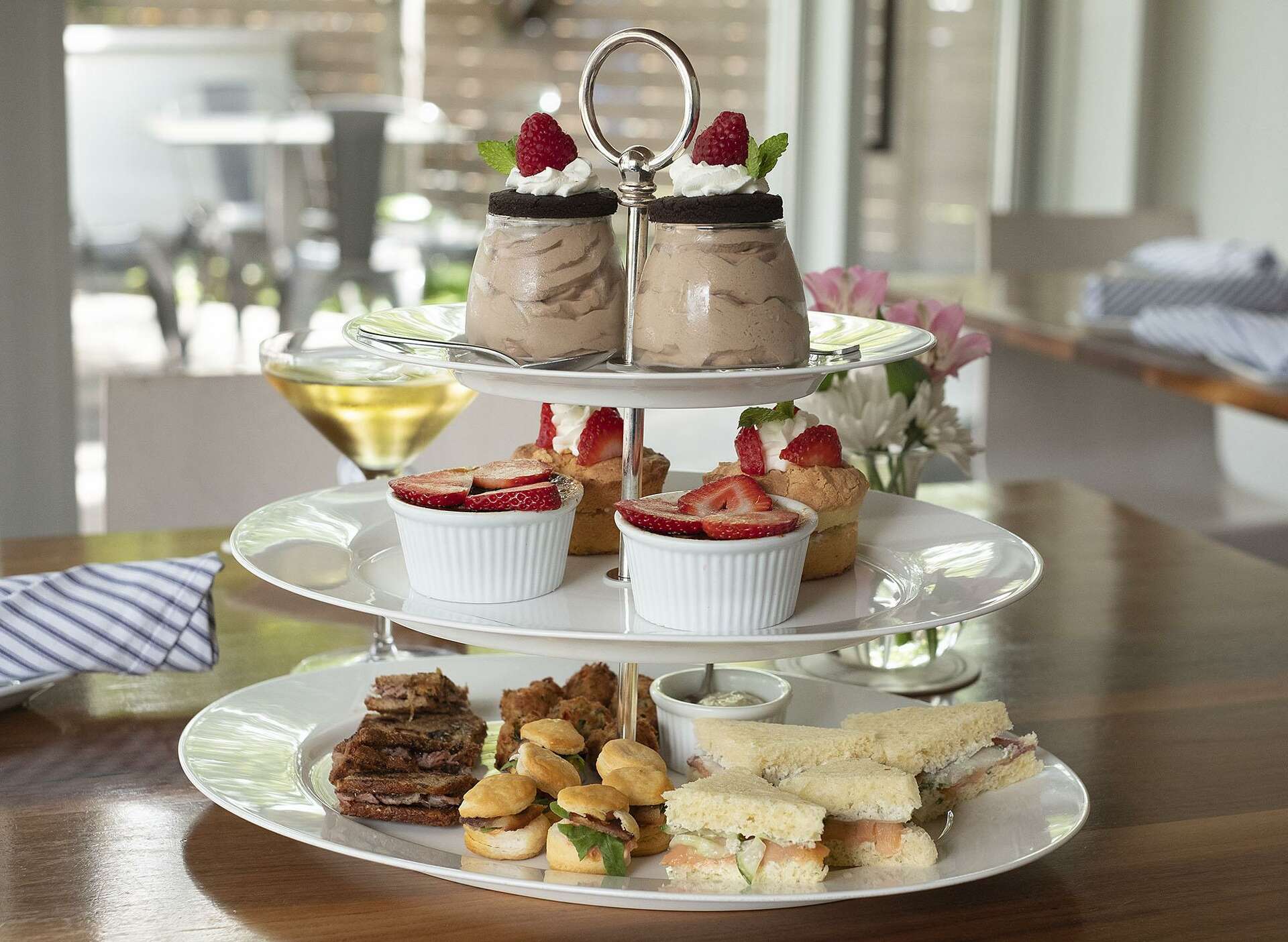 Where to find proper afternoon tea service in Houston