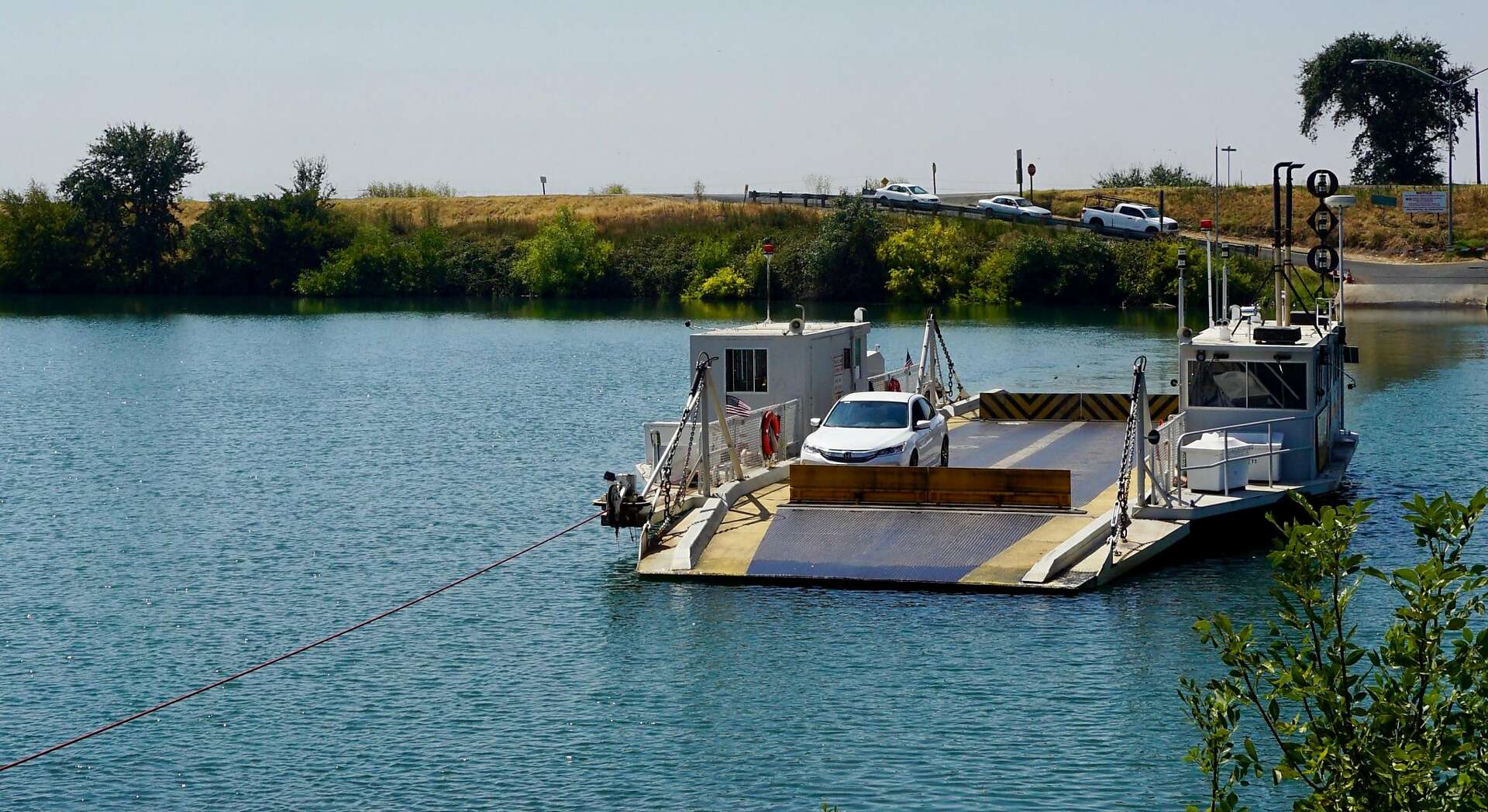Last public car ferries still ply Sacramento-San Joaquin Delta