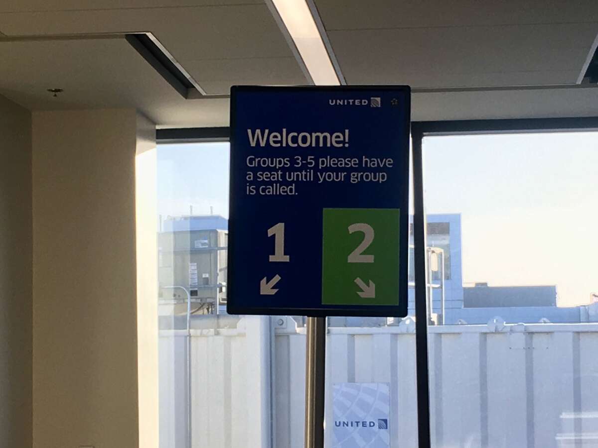 United Airlines' new boarding process: Back to the future