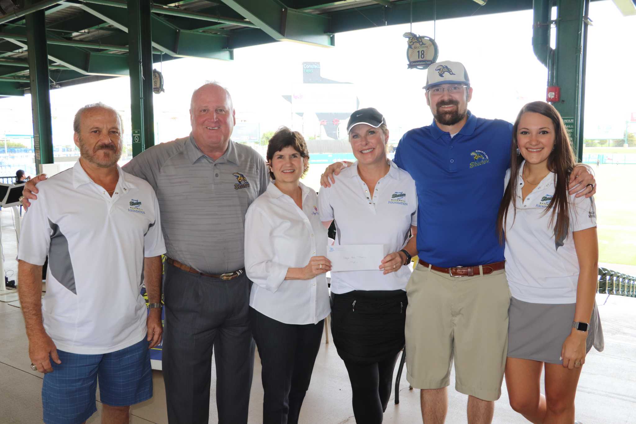 Skeeters Baseball Foundation gives back