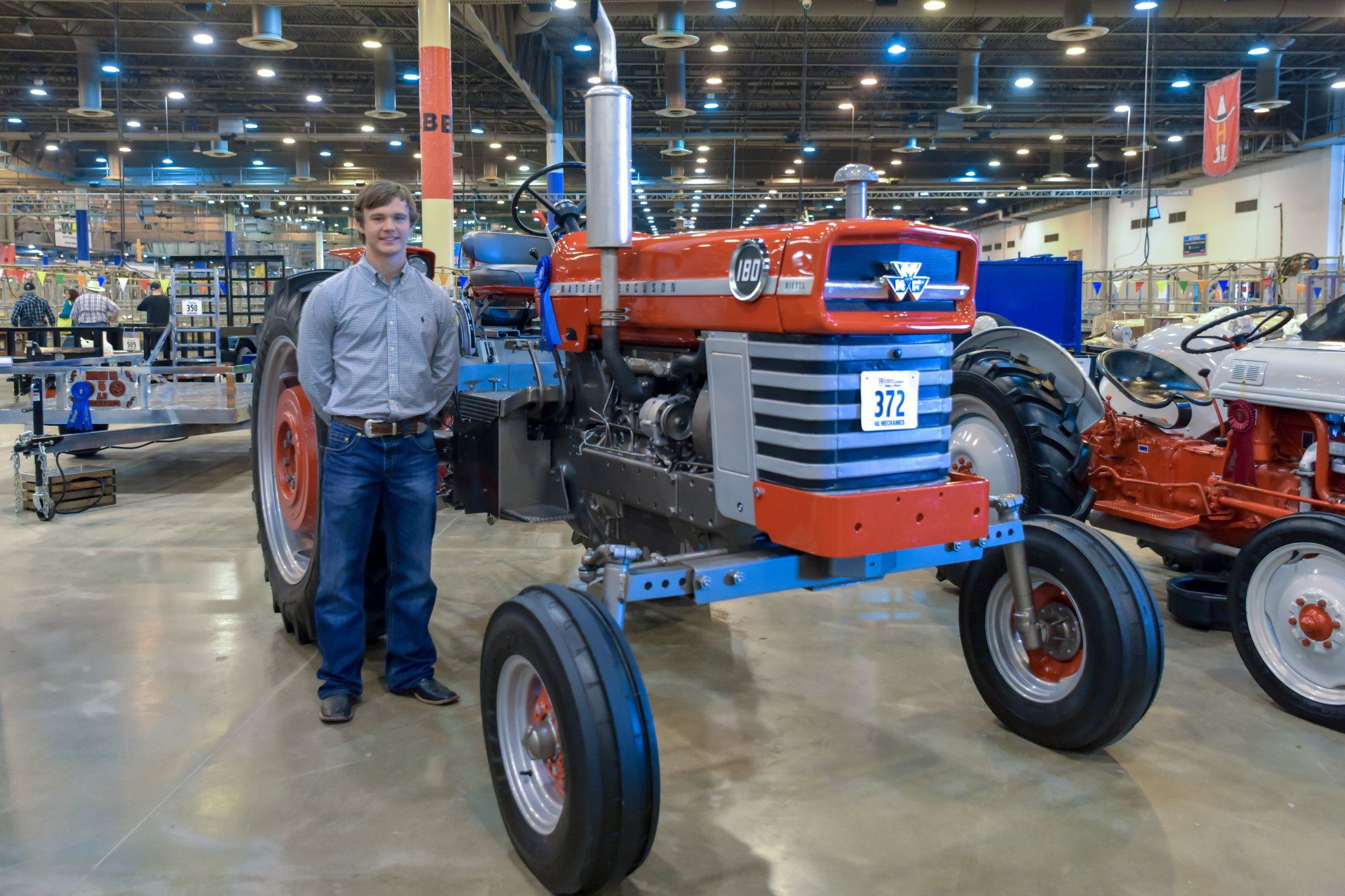 Floydada native advances in national tractor restoration contest