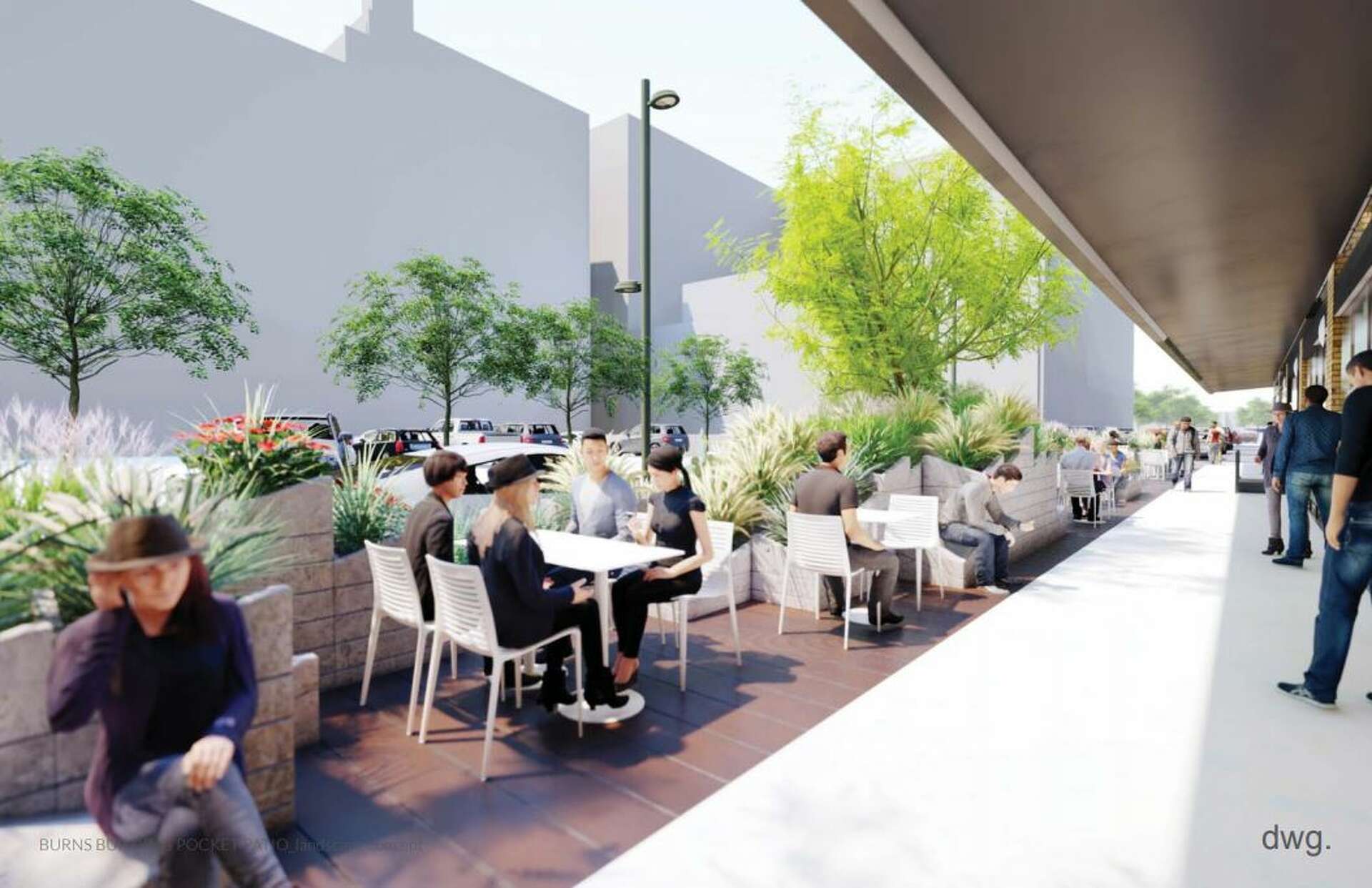 New 'parklet' downtown will replace parking spots on Jefferson Street