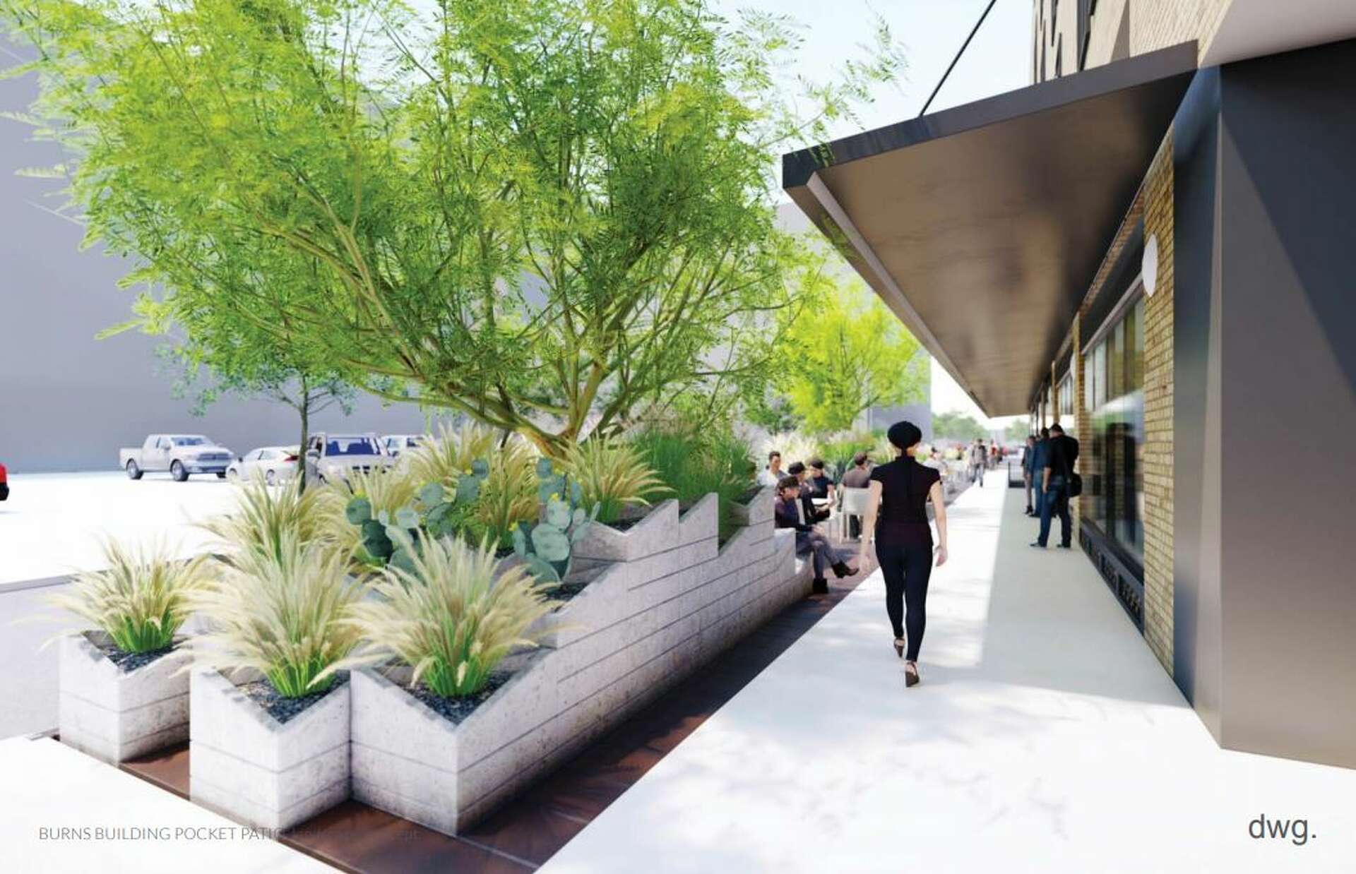 New 'parklet' downtown will replace parking spots on Jefferson Street
