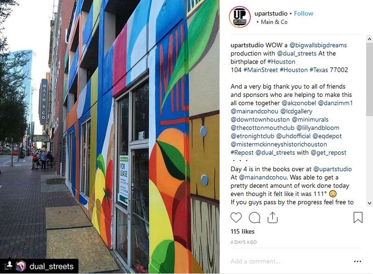 New Houston mural honors downtown's 'Produce Row' roots