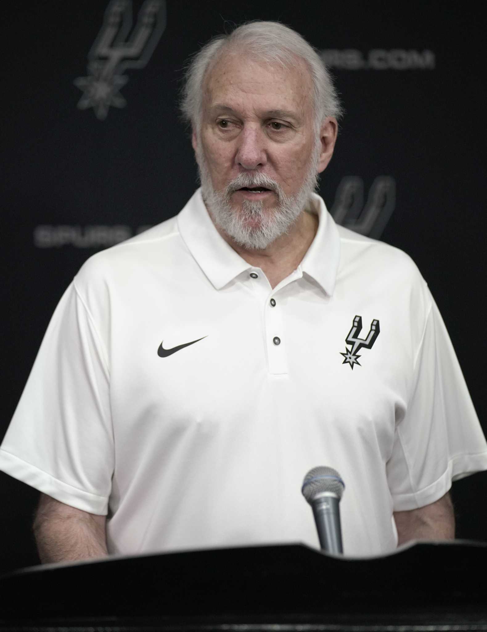 Coach Popovich thanks community for support after wife's death, talks ...