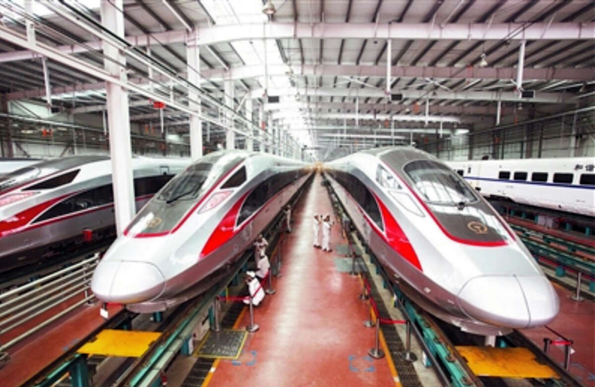 Long-distance, high-speed rail arrives in Hong Kong
