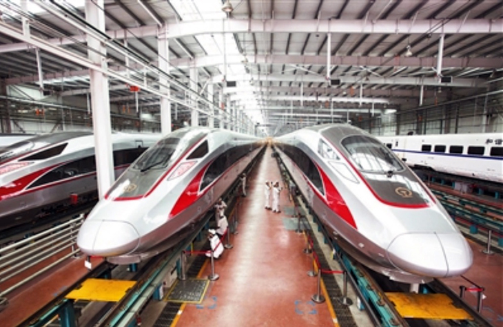 Long-distance, high-speed rail arrives in Hong Kong