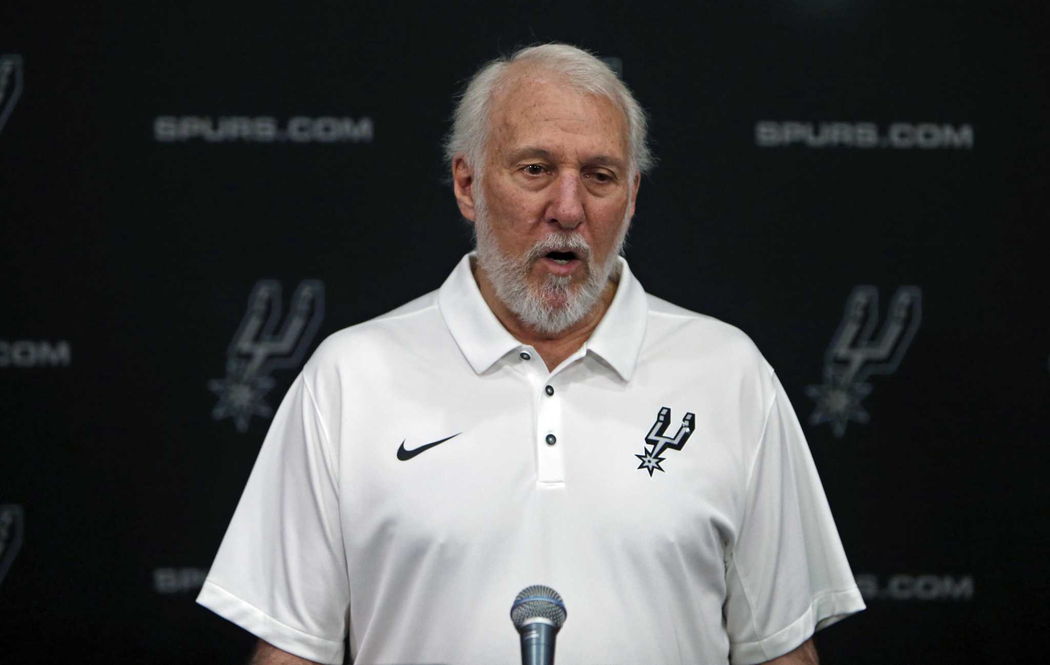 Coach Popovich thanks community for support after wife's death, talks ...