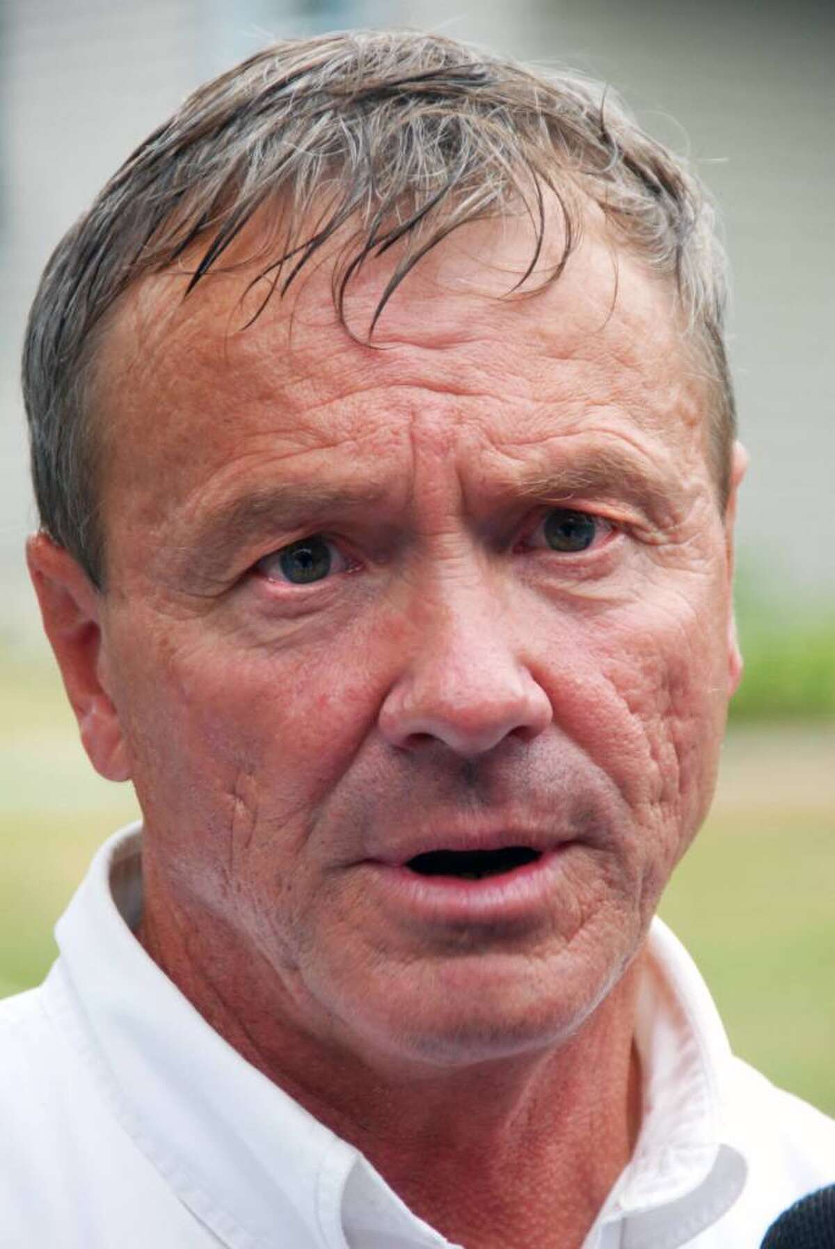 From nowhere, gunfire