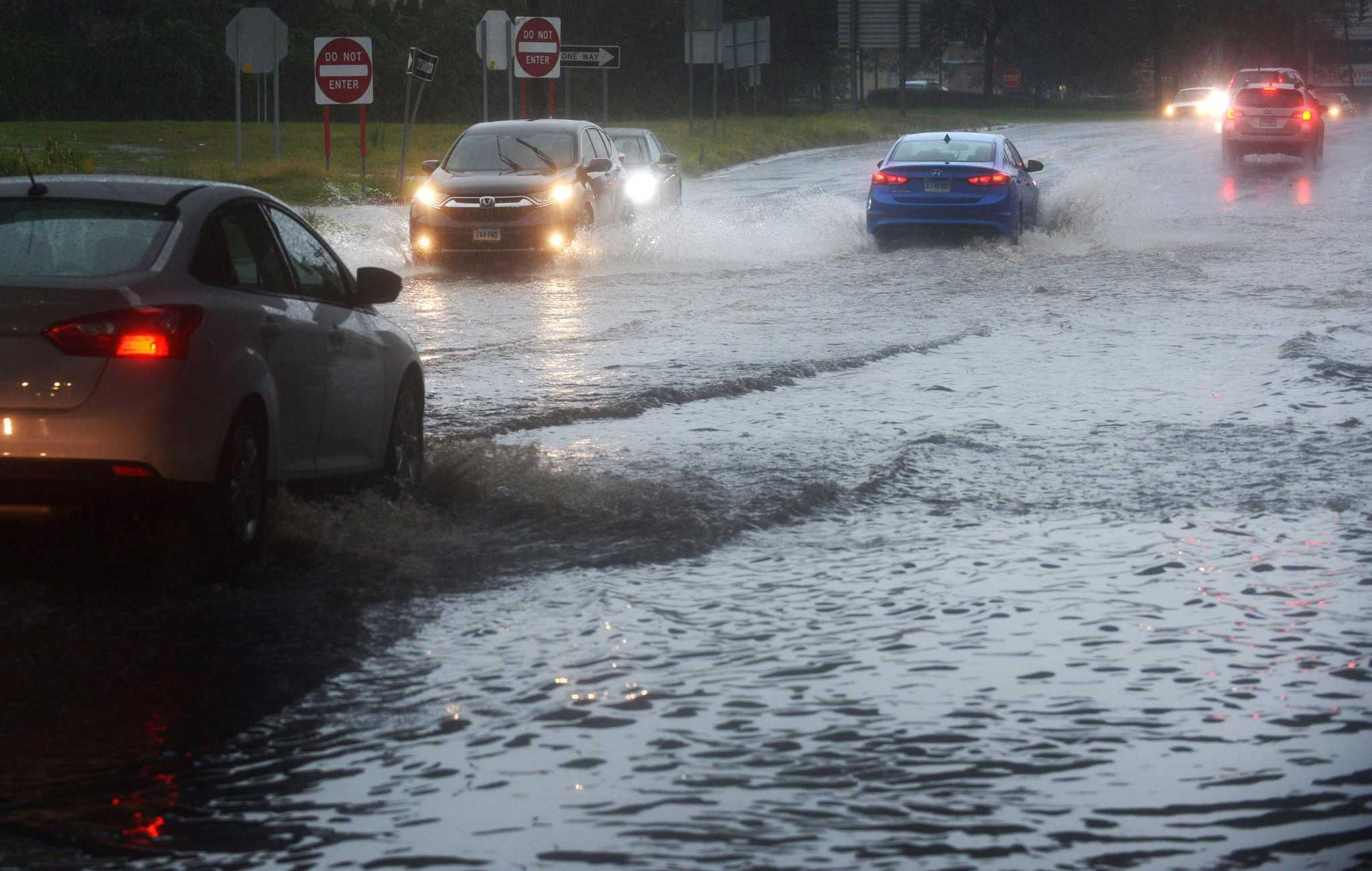 Heavy rains cause widespread flooding in Norwalk