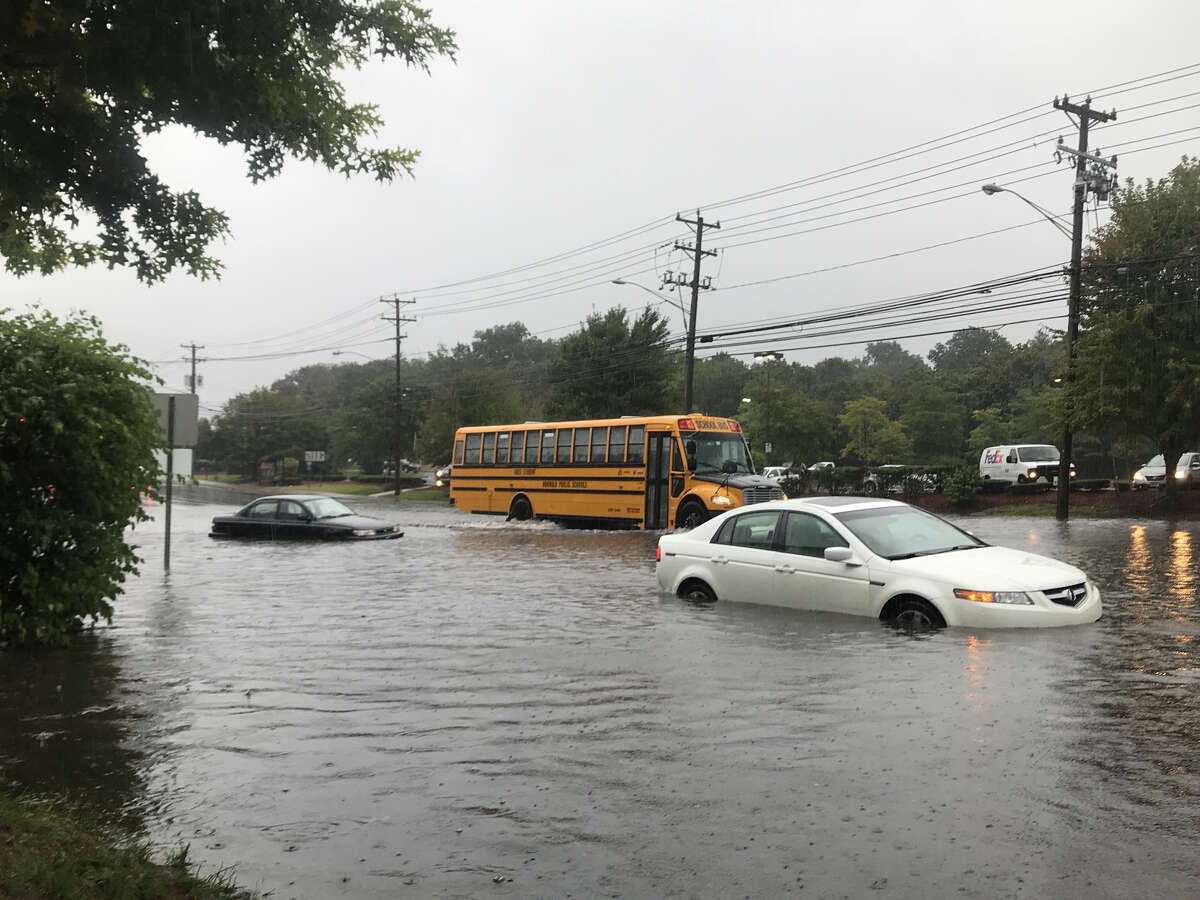Heavy rains cause widespread flooding in Norwalk