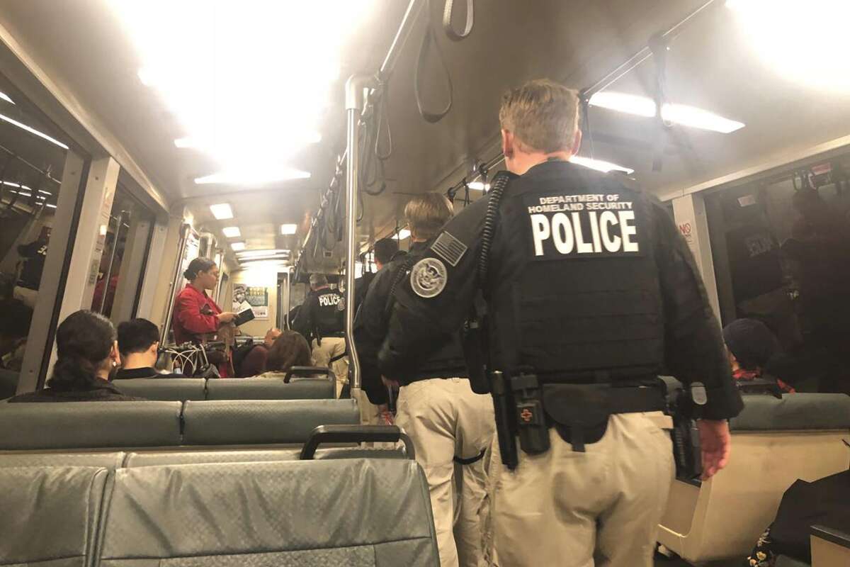 Homeland Security officers patrolling BART trains as part of ‘normal ...