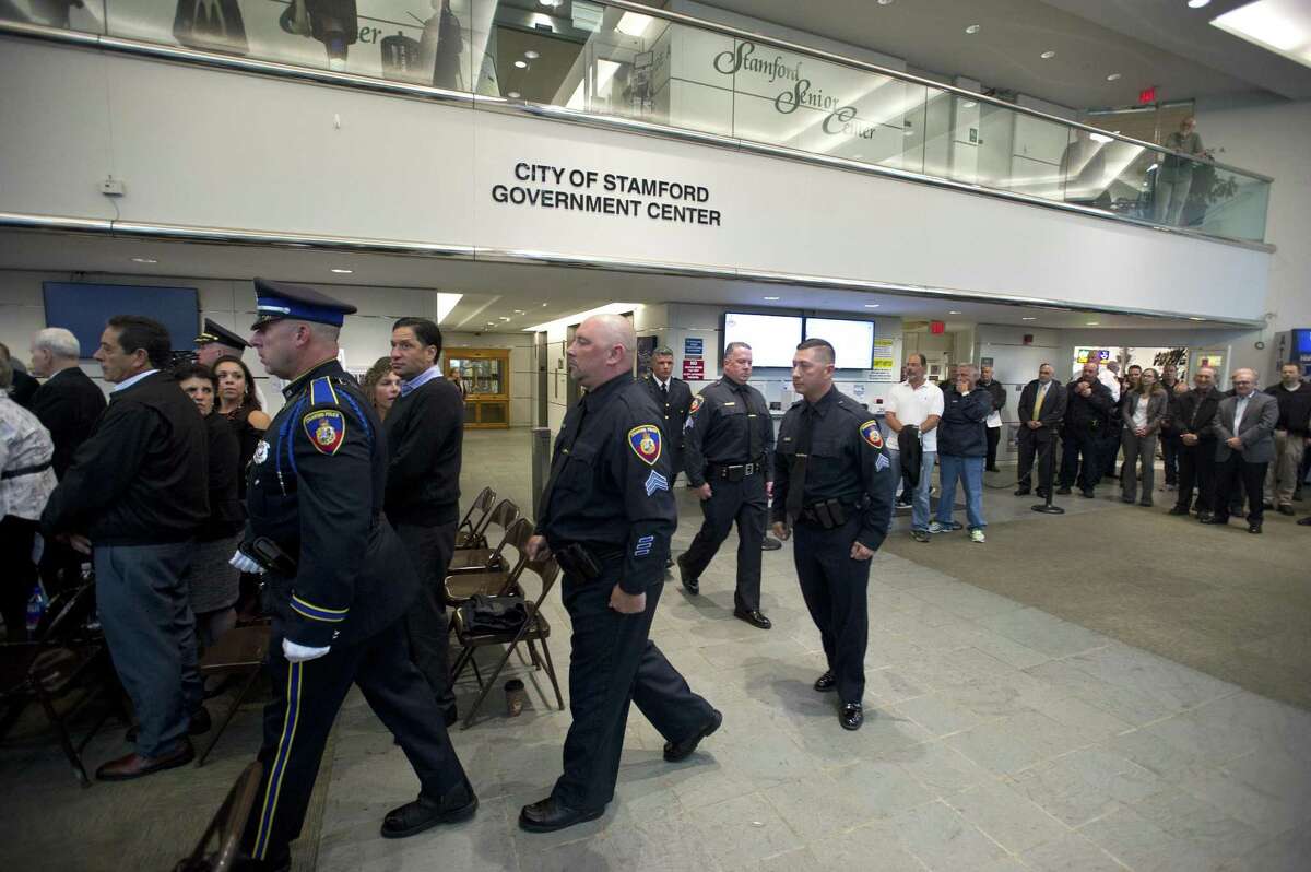 Five promoted in Stamford Police Department