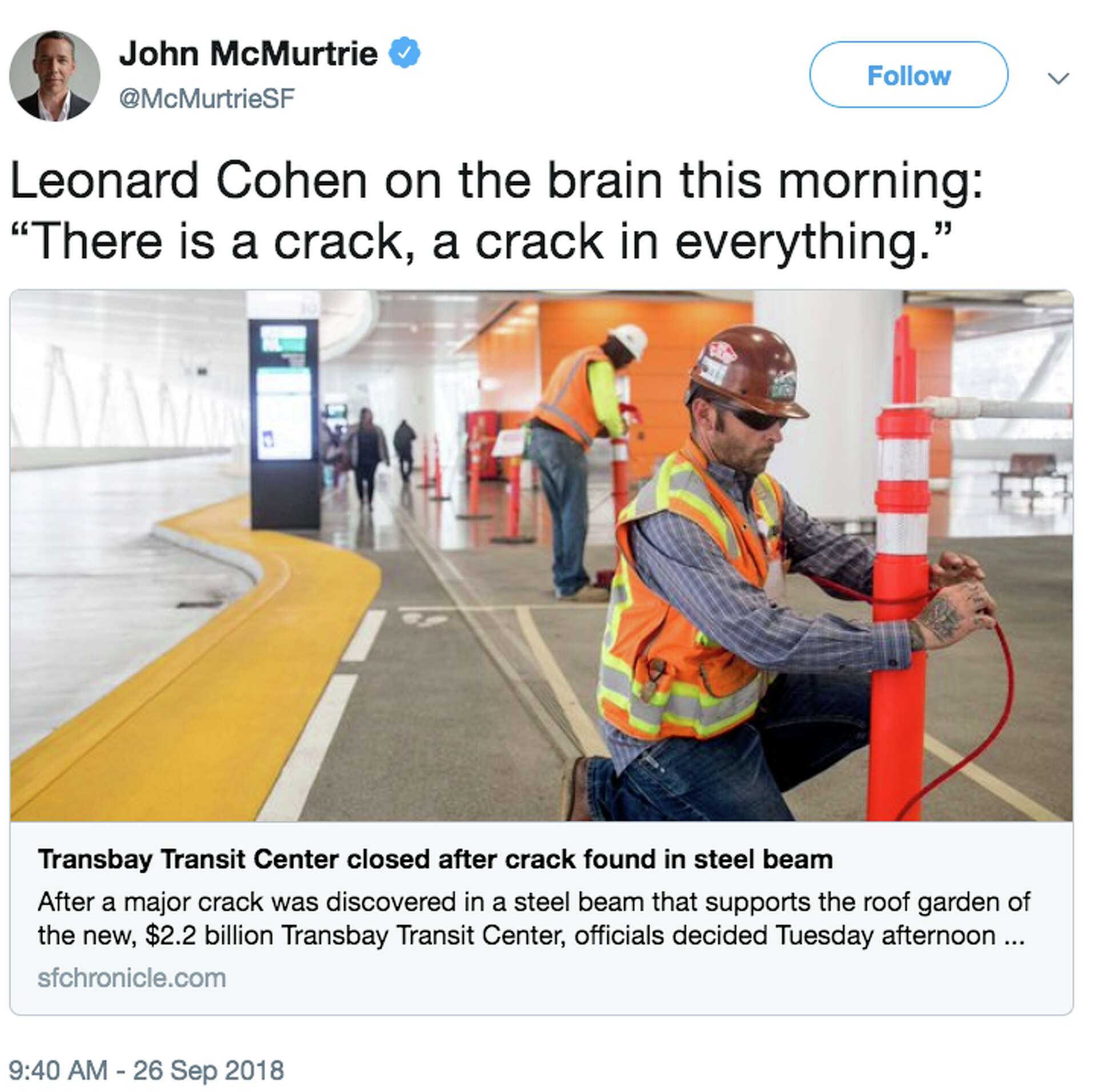 Reaction to SF Transbay Center closure: 'One of the richest cities can ...