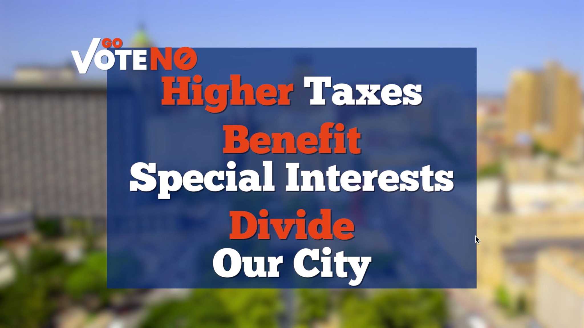 Go Vote No campaign goes on offensive with large TV buy