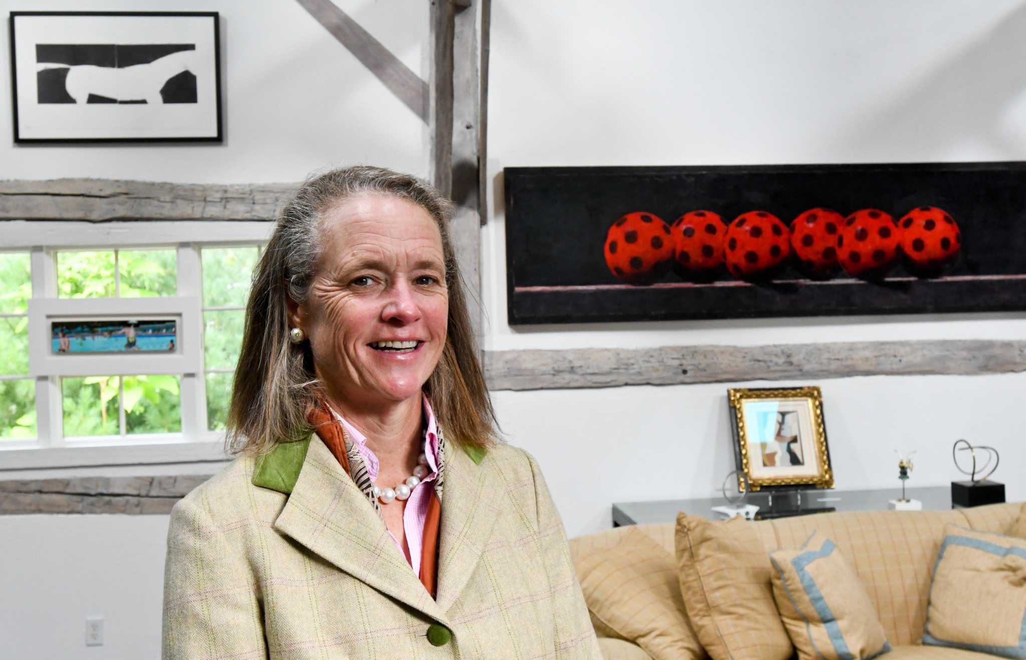 Lily Downing exhibits her ‘stable’ of artists in charming country-barn ...