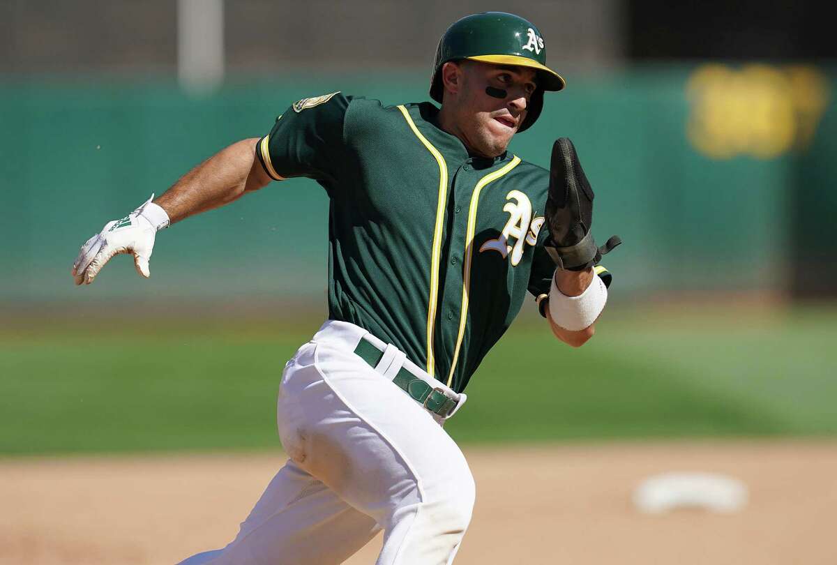 The right man for the job: Ramón Laureano does it all for A’s