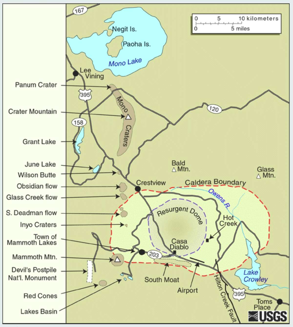 California supervolcano may be as dangerous as Yellowstone's