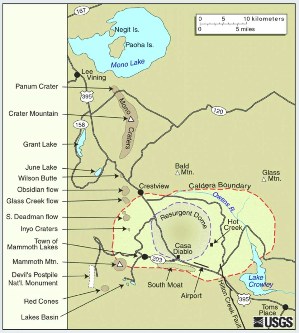 California supervolcano may be as dangerous as Yellowstone's