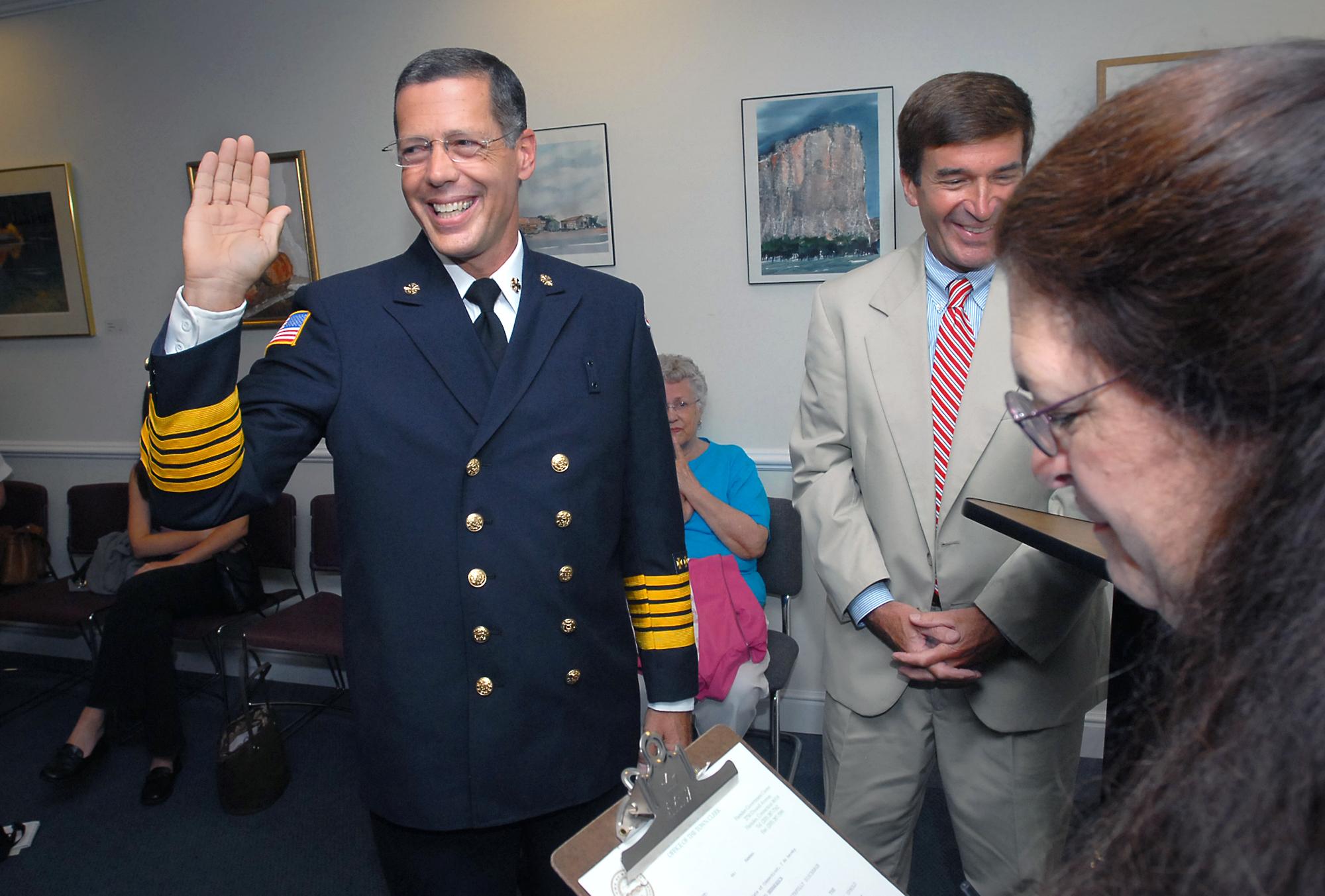 Hamden fire chief plans to step away permanently at end of year