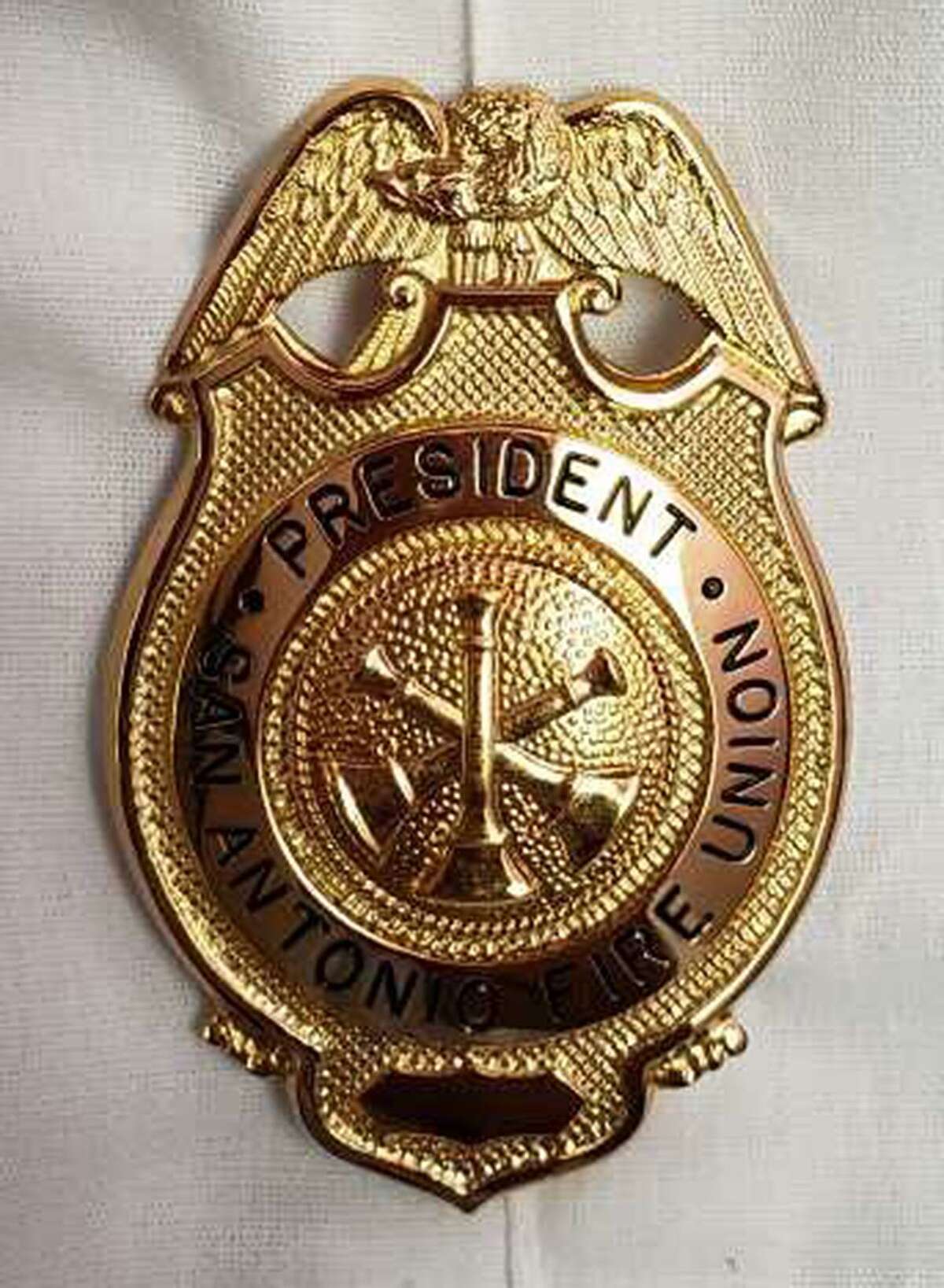 San Antonio’s fire union president reprimanded for fake uniform