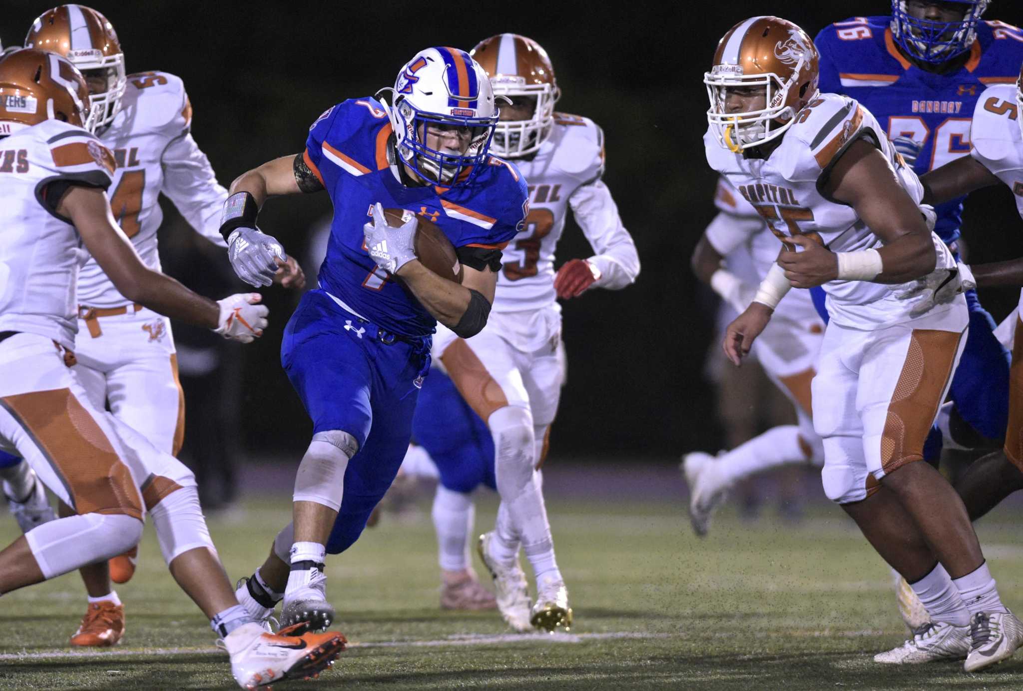 Football: Danbury blanks Capital Prep, now 3-1