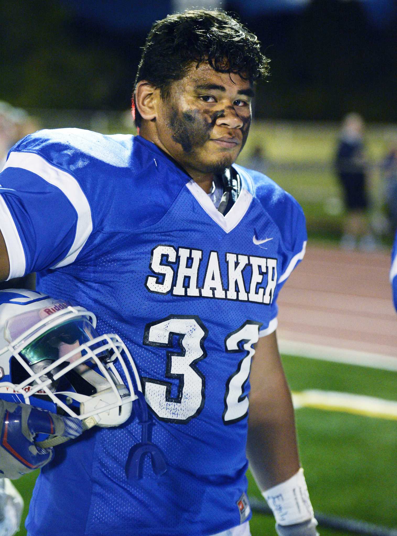 Joe Toutai provides size, personality and production for Shaker football