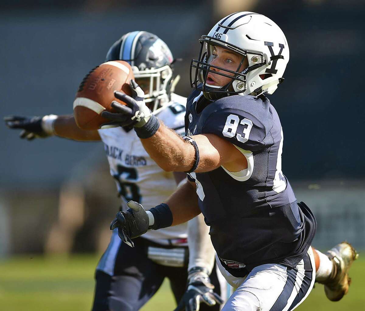 Yale football team wins home opener over Maine