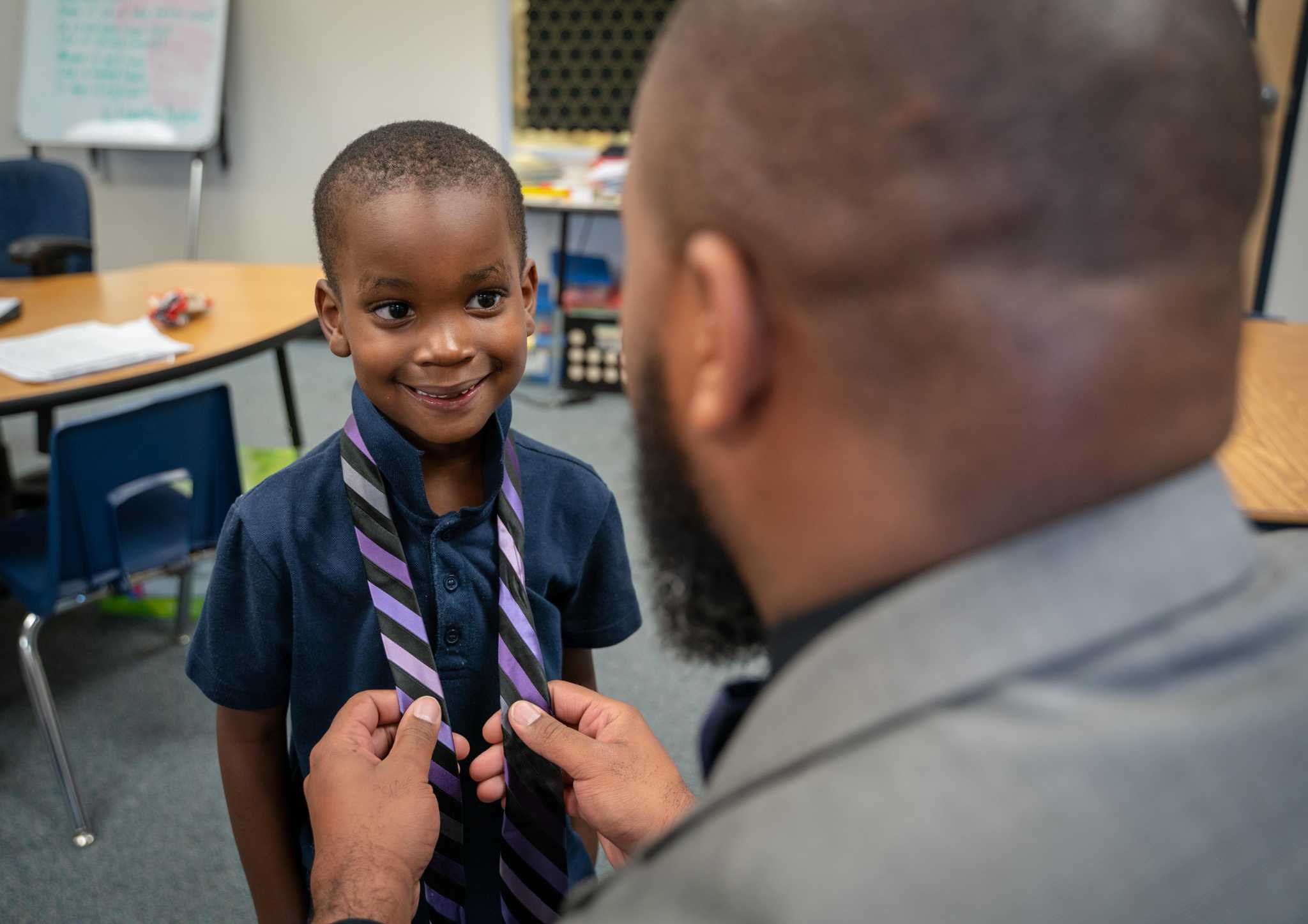 Initiative helps boost students’ confidence by dressing professionally