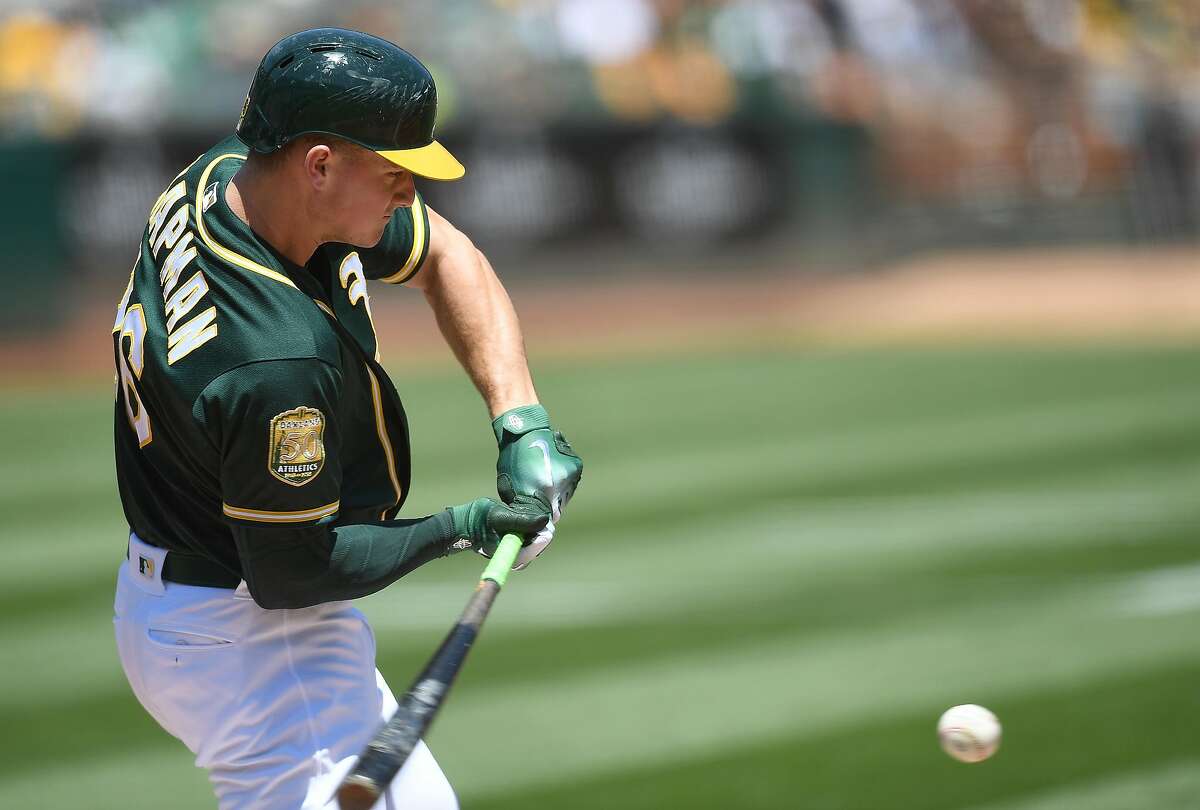 A’s Matt Chapman getting back into the swing of things after surgeries