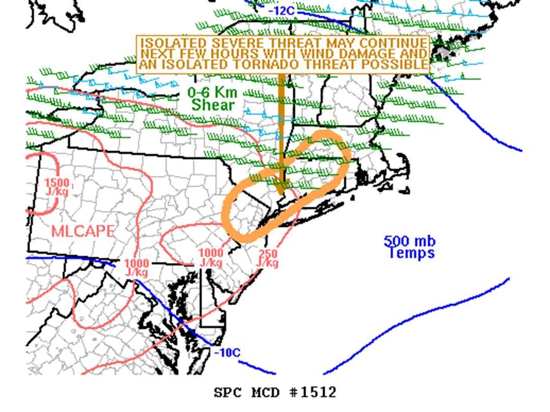 Tornado watch issued; Bridgeport EOC tracking storms - Connecticut Post