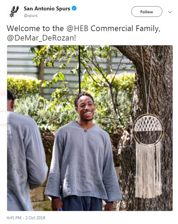 Spurs H-E-B commercials get new cast member