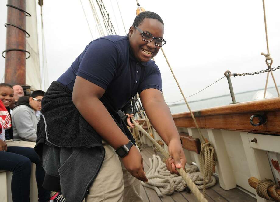 Aboard the Amistad replica, students connect history to experience ...