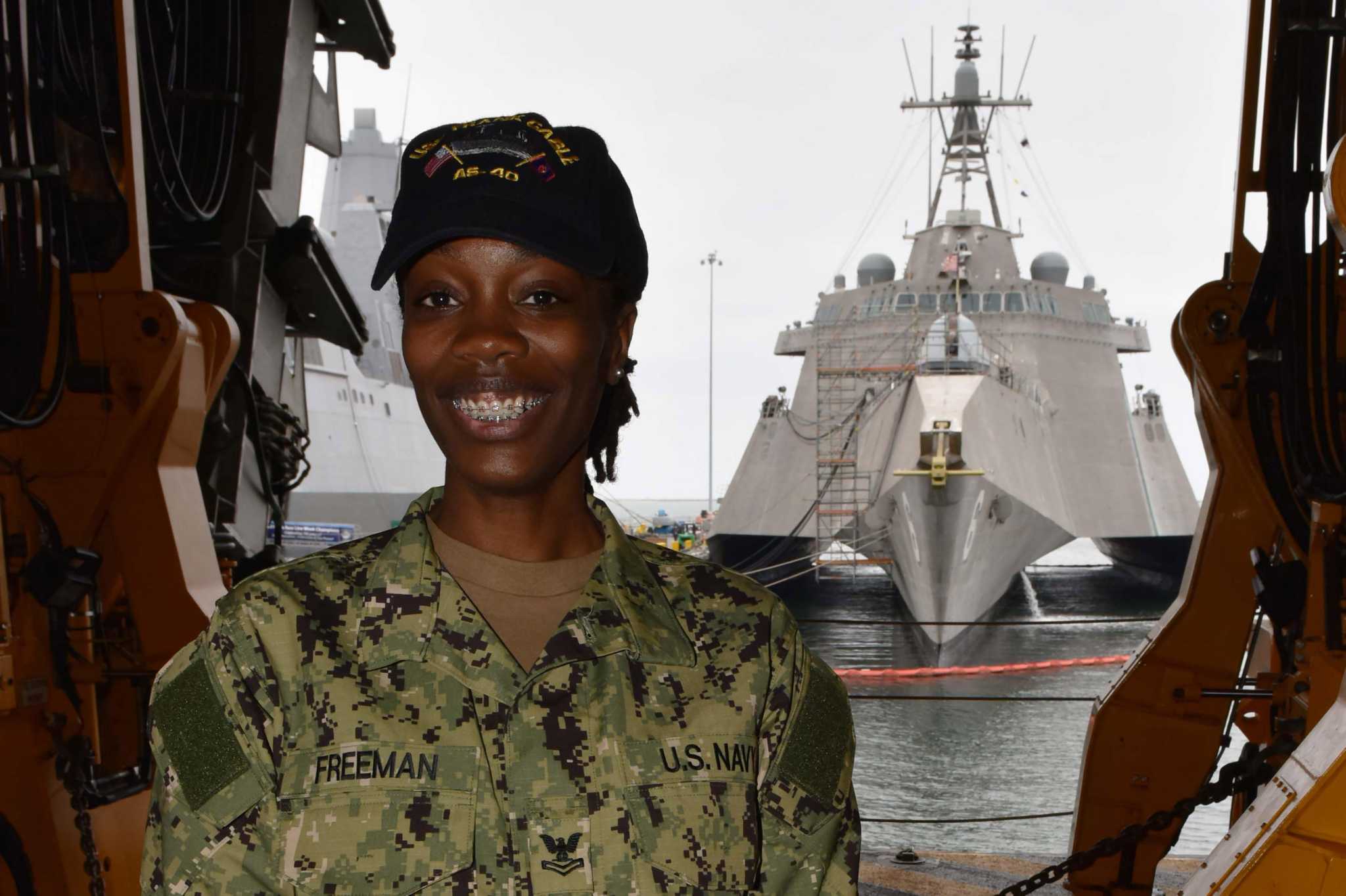 New Haven native serves aboard Navy’s most versatile combat ships