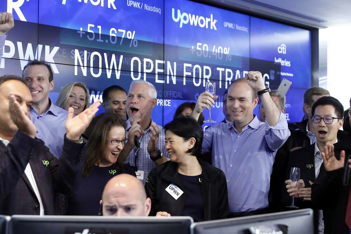 Upwork debuts on Wall Street, with freelance marketplace worth $2 billion