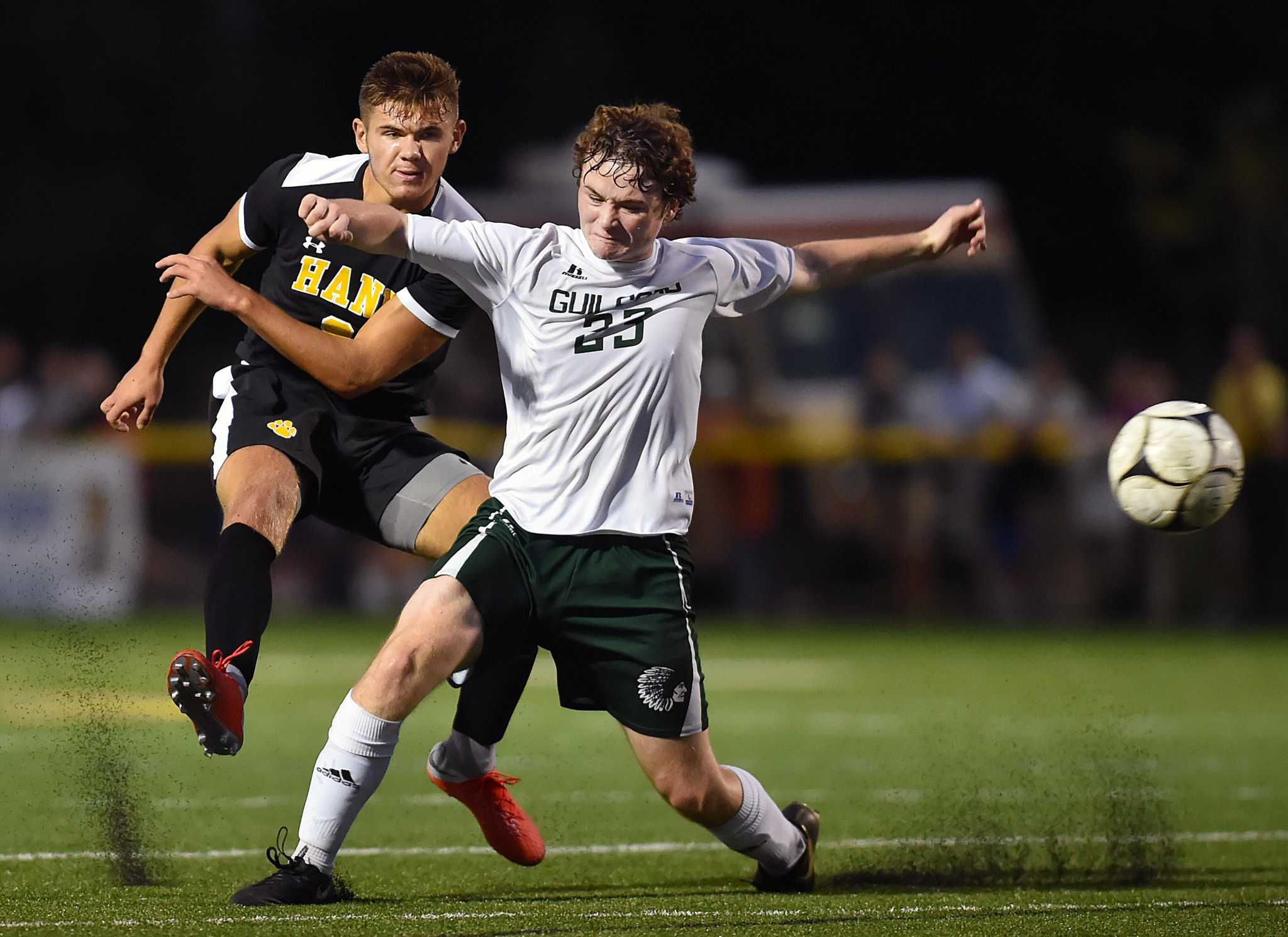 Boys Soccer: Testori scores twice for Hand in win over Guilford