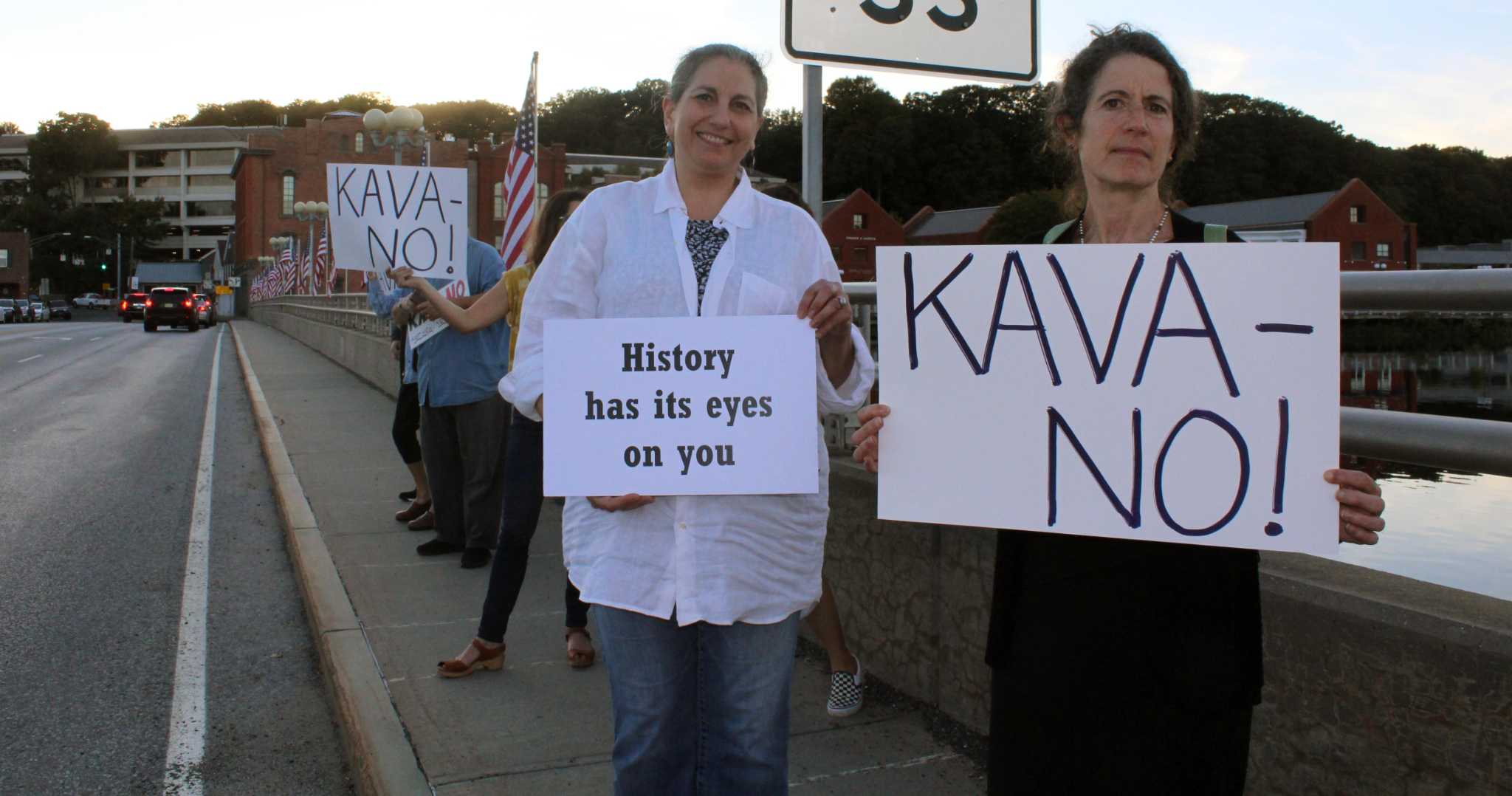 Protesters gather to ‘Stop Kavanaugh’
