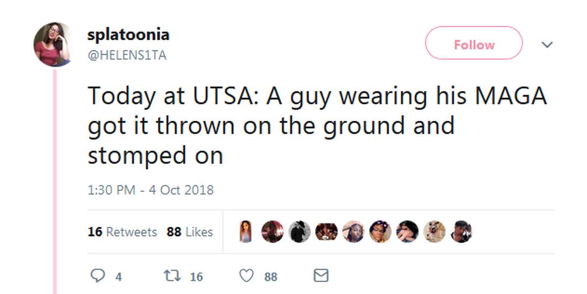 Social media scenes show UTSA's Beto O'Rourke visit, Kavanaugh protests