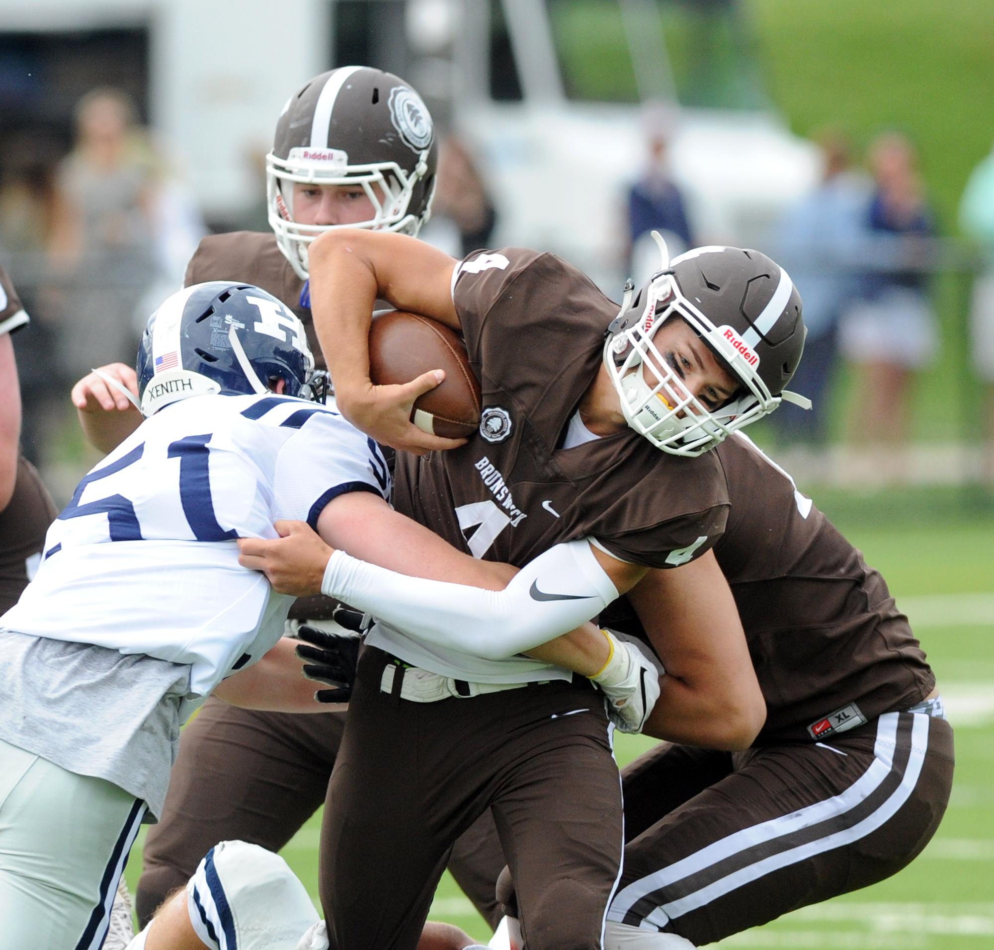Defense getting it done for Brunswick football team