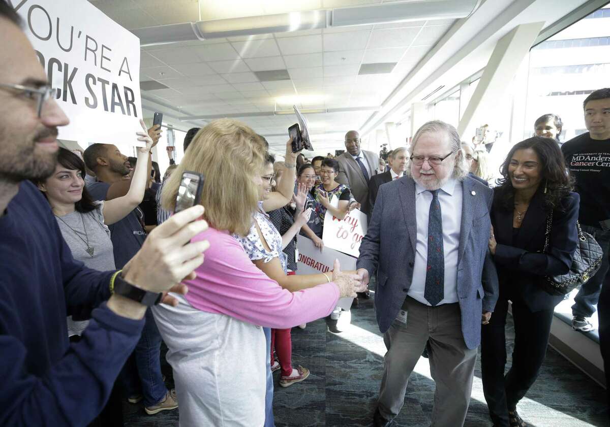 Houston scientist Jim Allison presented Nobel