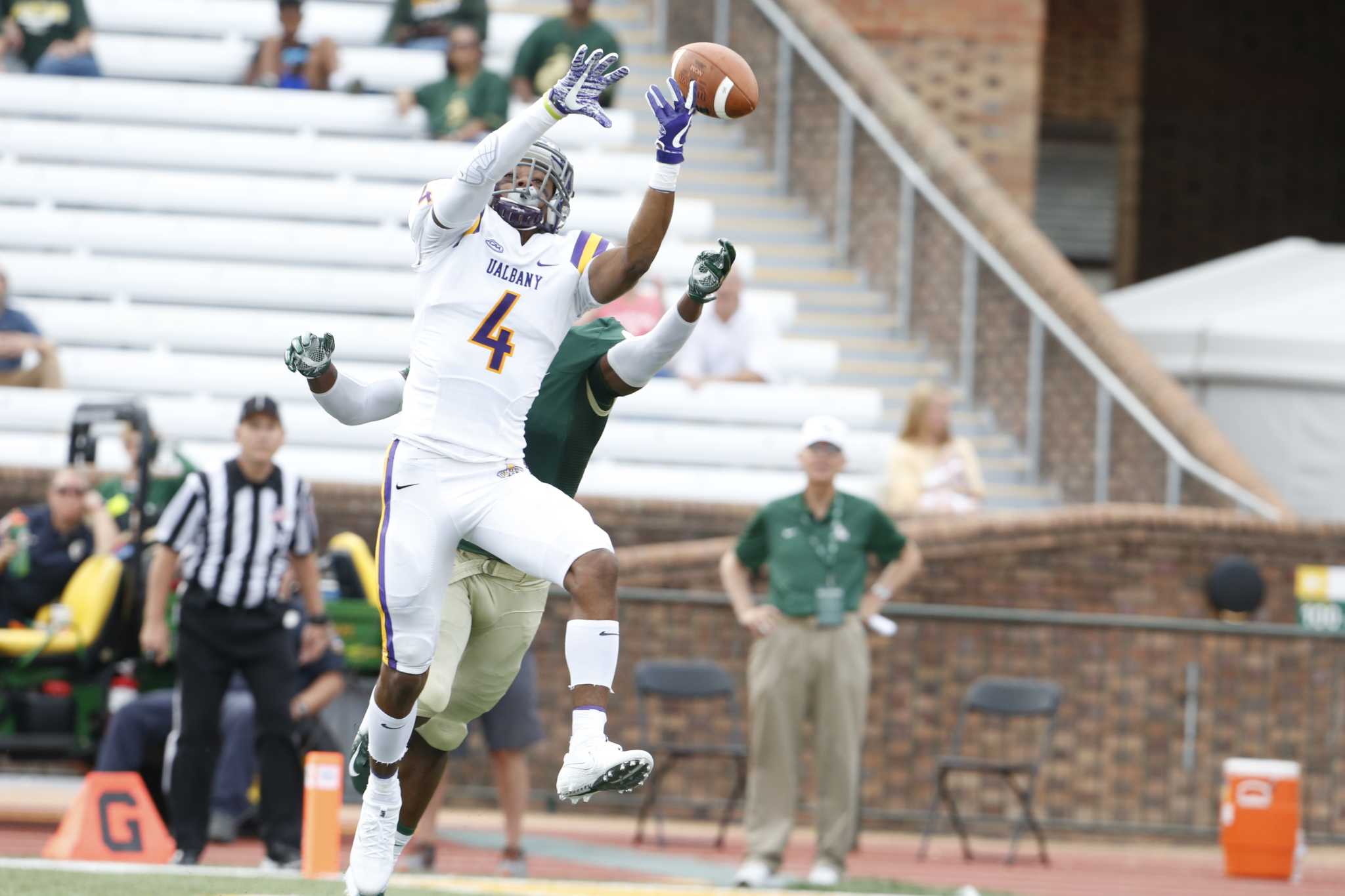 Juwan Green's change in sports leads to UAlbany football